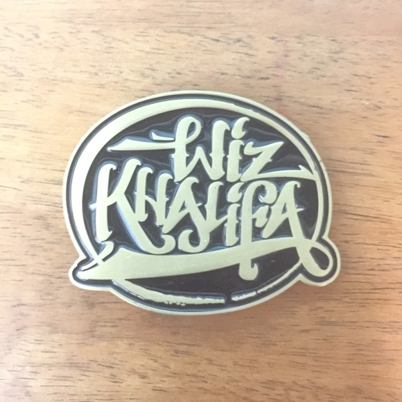 Accessories | Wiz Khalifa Rapper Rap Belt Metal Buckle | Poshmark